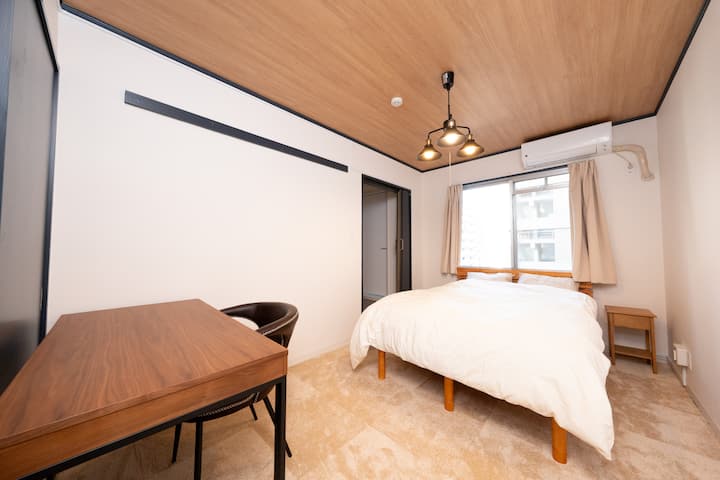 【デスク完備｜501】快適1ルーム｜西鉄平尾から徒歩8分｜長期滞在ok - Fukuoka Prefecture, Japan