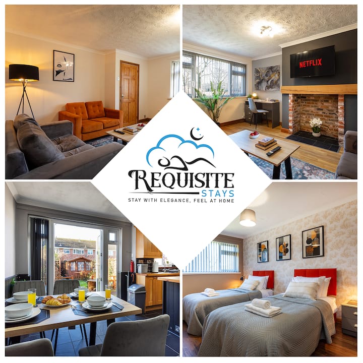 Luxury 3br Nottingham Home | Parking + Fast Wifi - Nottingham