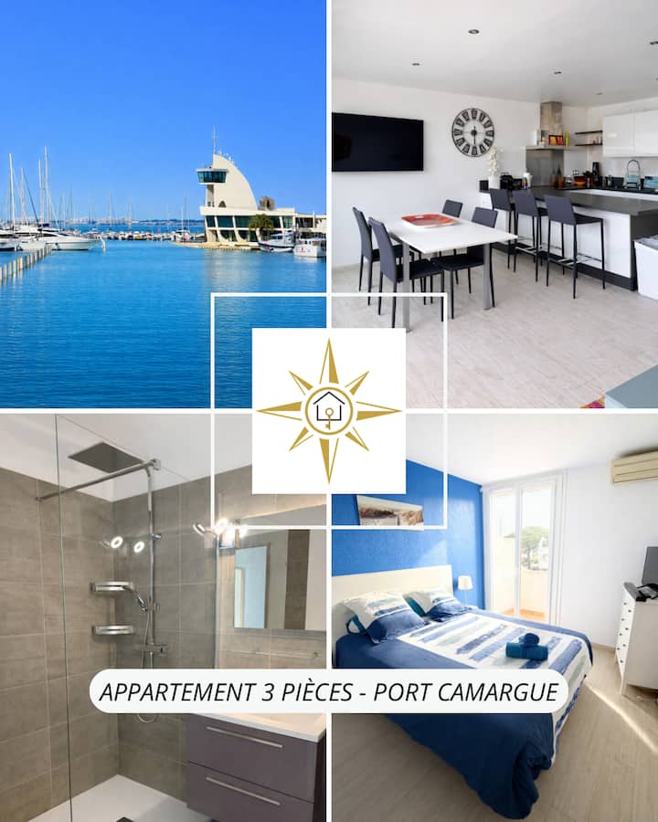 Appartement Marina Avec Vue Mer Exceptionnelle - Le Grau-du-Roi