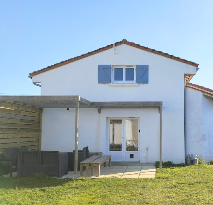 Maison De Charme, Plages à Pied, Jardin & Parking - Vaux-sur-Mer