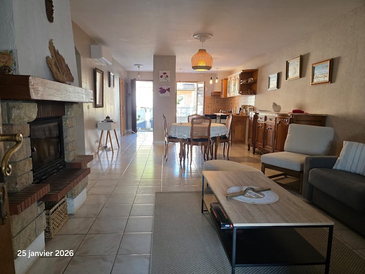 Maison Zen & Plage, Calme Proche Centre Et Plages - La Londe-les-Maures