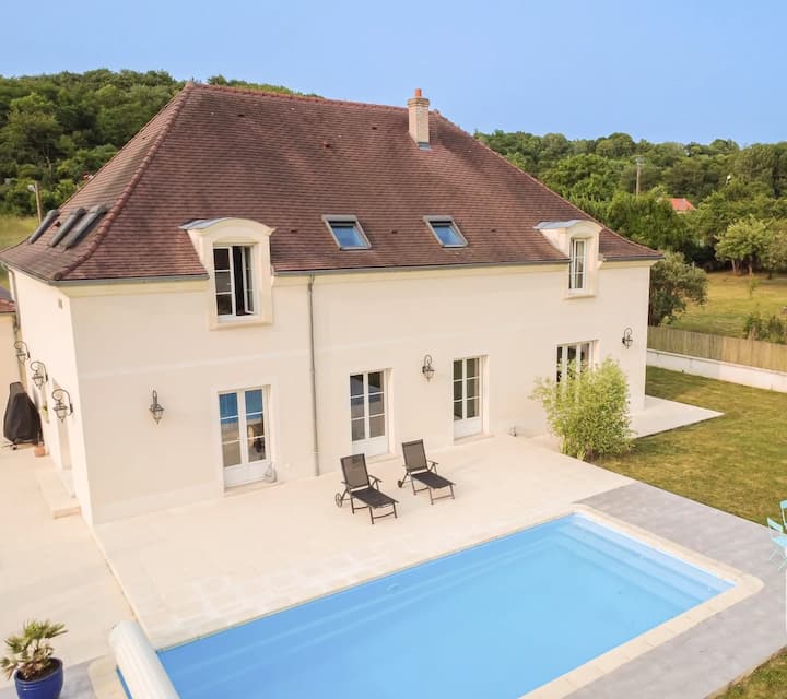 Gîte Horizon - Piscine & Spa - Soissons