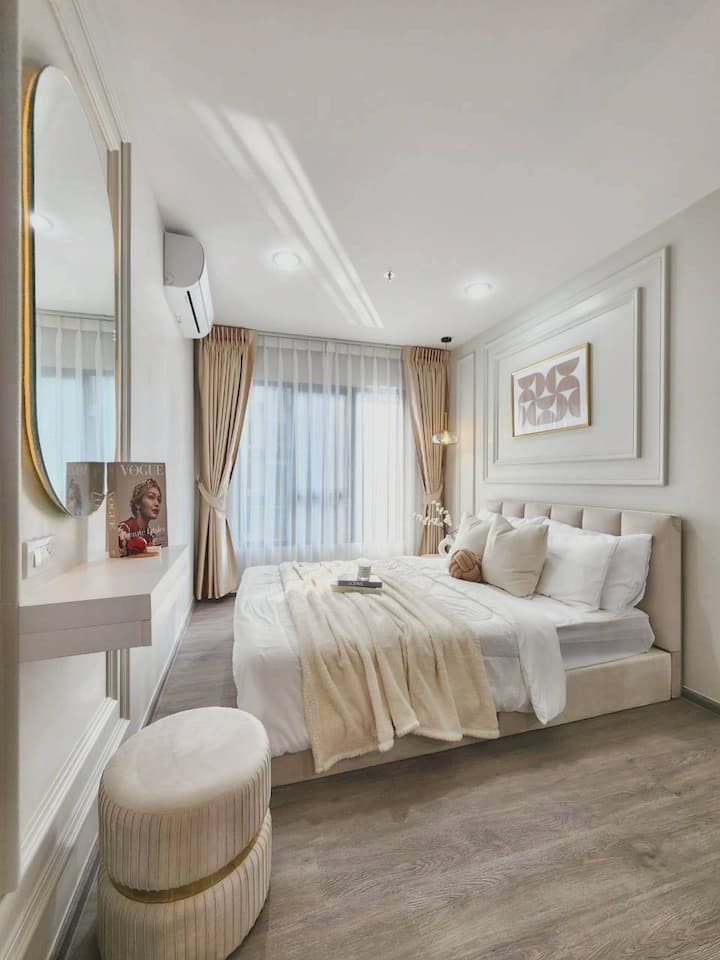 Newroom 400m Bts/15 Min To Silom&iconsiam/temples - Bangkok