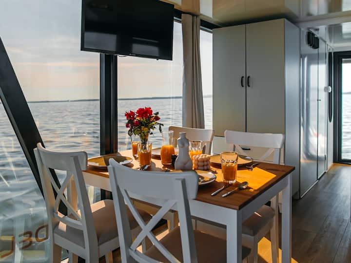 Houseboat Domek Na Wodzie Delfin - Mielno