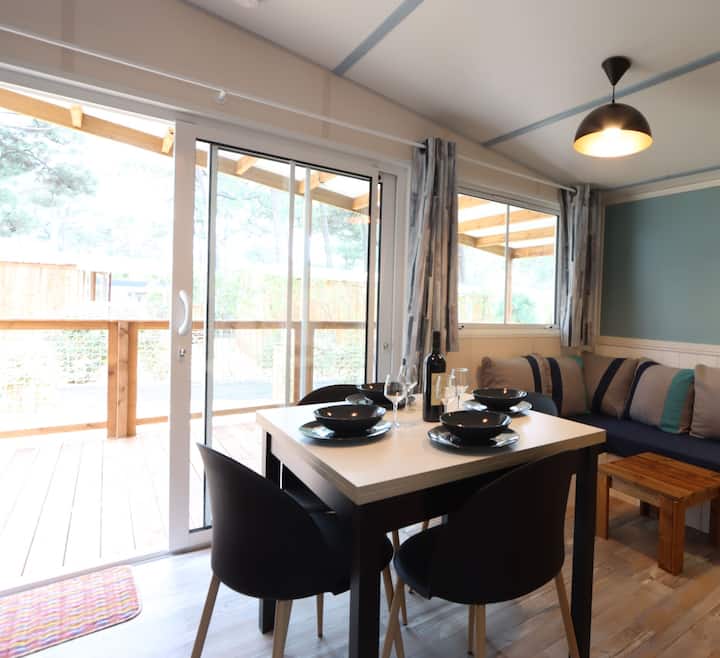 Mobile-home "Villa" 6 Places (3 Chb. 2 Sde) - Dune du Pilat