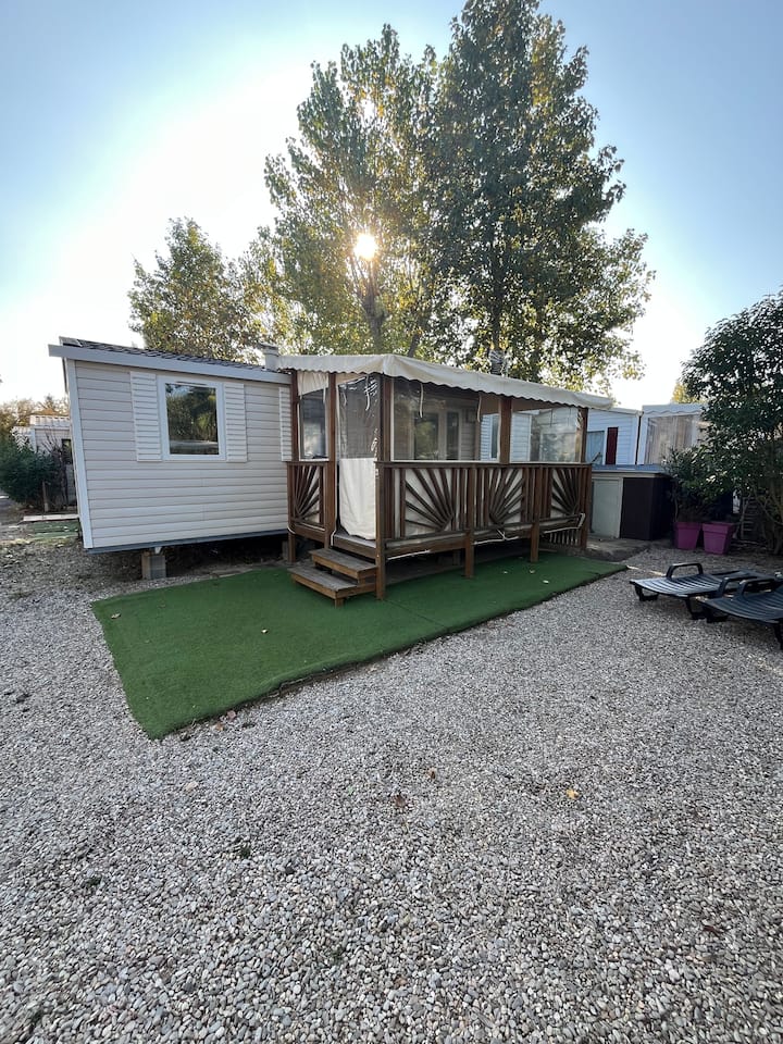Rent Mobile Home In Vias Plage, 4* Campsite - Vias