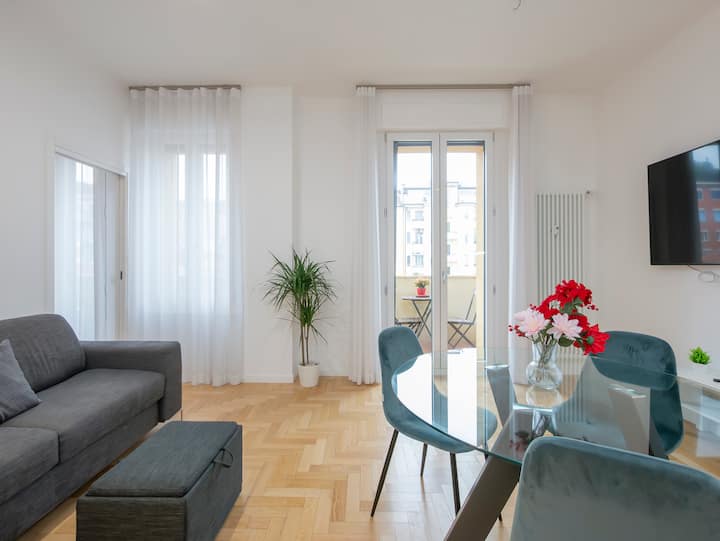 I-host | Bright 1br With Balcony In Milan - Milan
