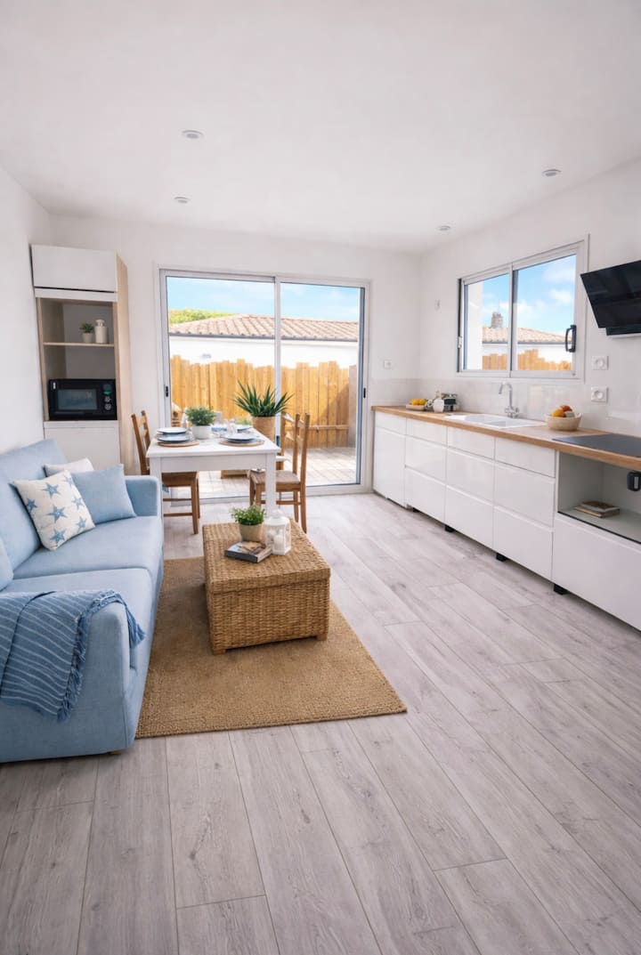 Appartement Cosy Avec Terrasse - La Palmyre