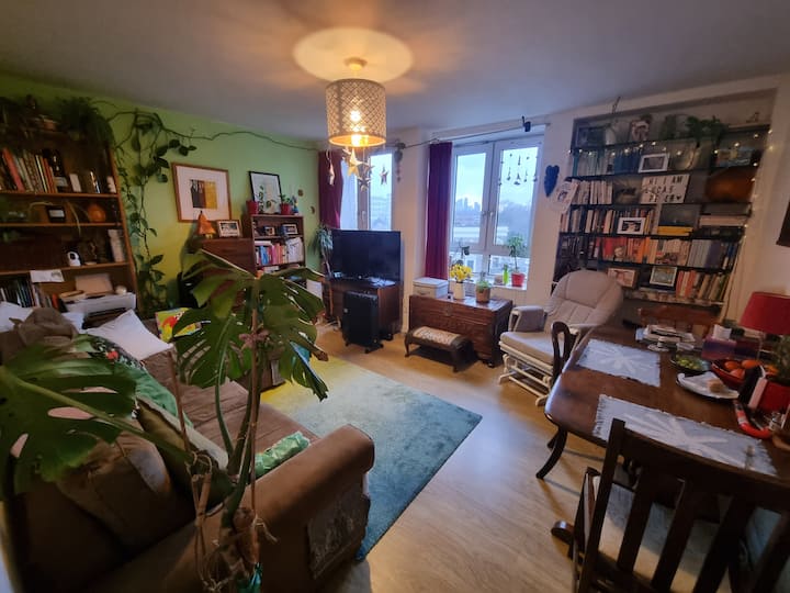 Beautiful Sunny Flat Overlooking Victoria Park - Londres