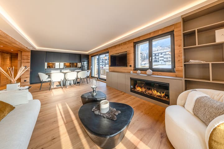 Luxueux Appartement- 3 Chambres - Proche Centre - Megève