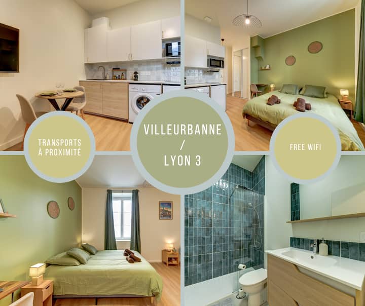 L’émeraude – Une Suite éLégante Aux Portes De Lyon - Vaulx-en-Velin