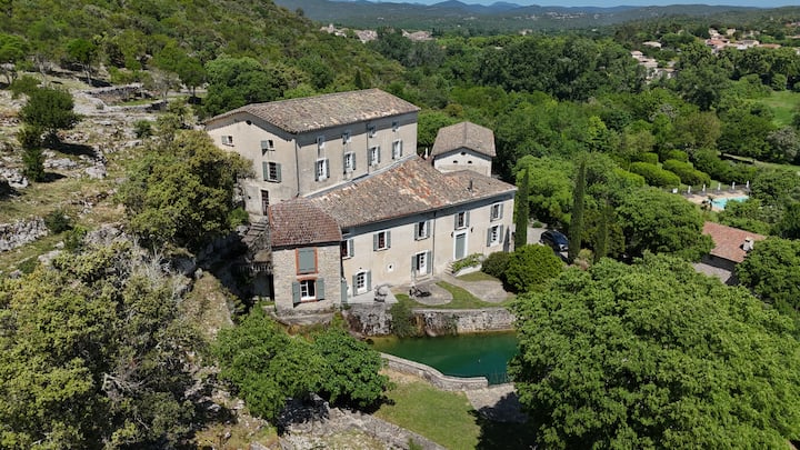 Domaine De Bagard - Gîte Belvédère 160m2 8/14 Pers - Sauve