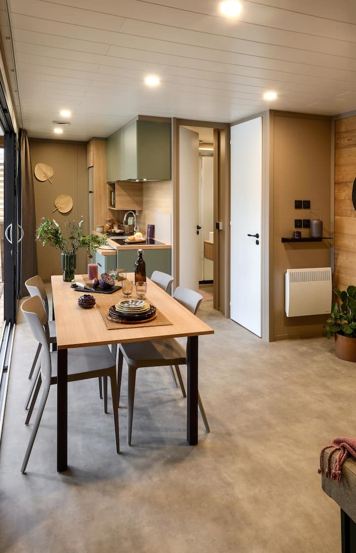 Chalet Piloti Confort 7 Personnes - Chaudes-Aigues