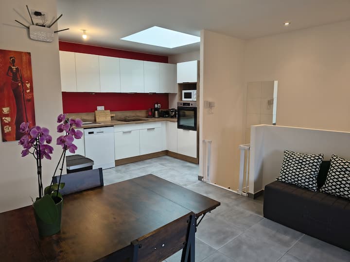 Comfortable Modern Apartment With Balcony - Chambéry