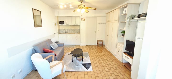 Studio 30m2 4 Pers Cœur De Ville à 2 Pas De La Mer - La Grande-Motte