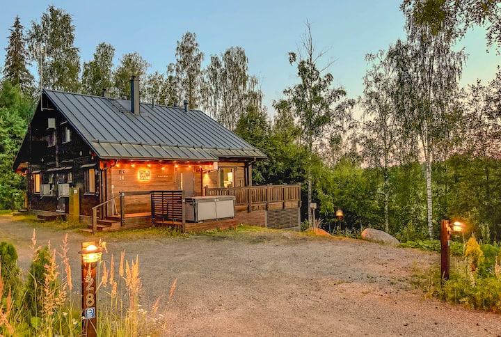 Villa Breikki Alpha | Outdoor Hot Tub With Fee - Jämsä