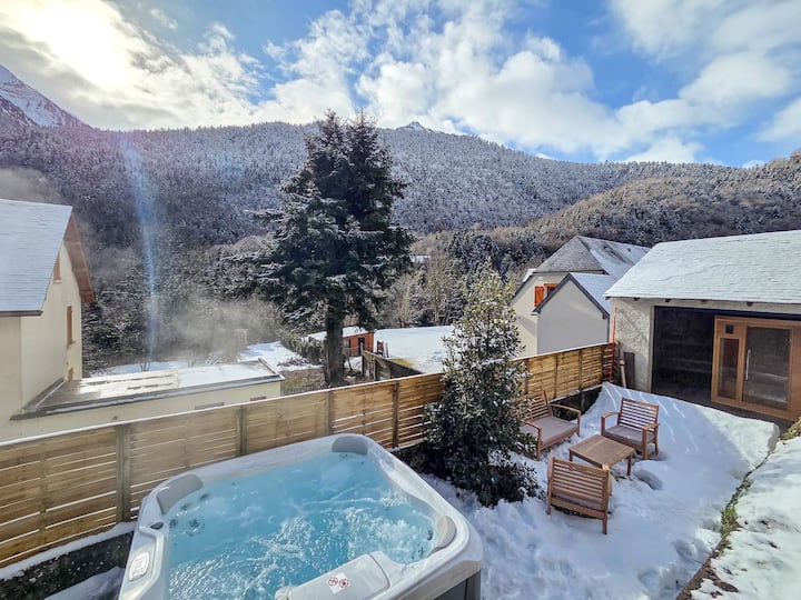 ÂMe Des Racines | Jacuzzi & Sauna  Le Sylvestre - Piau Engaly