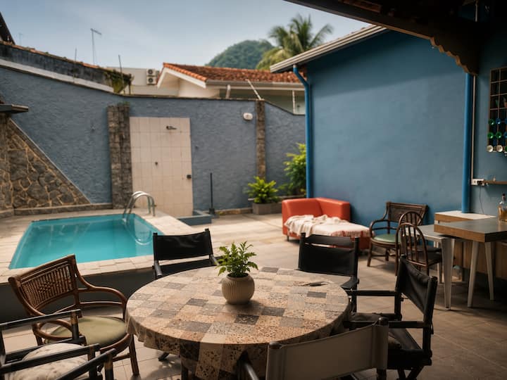 Luxo Em Praia Grande — Pé Na Areia Com Segurança! - Santos, Brasil