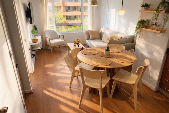 Modern Apt · Free Parking · Steps To Metro - Las Condes