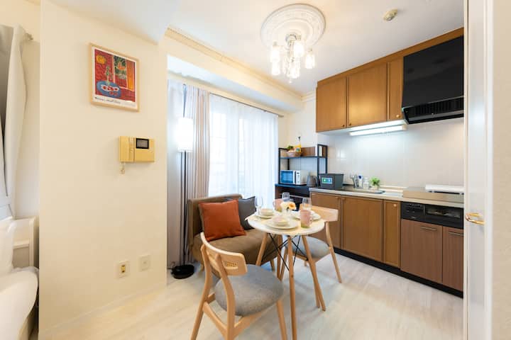 New!六本木一丁目駅徒歩3分｜六本木駅9分｜ev有｜チームラボ麻布台徒歩圏｜in/out時間相談可 - Roppongi