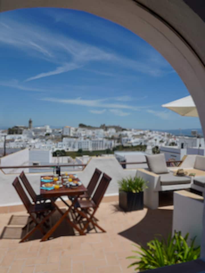 Casa Colina Blanca House With Roof Terrace & Views - Vejer de la Frontera