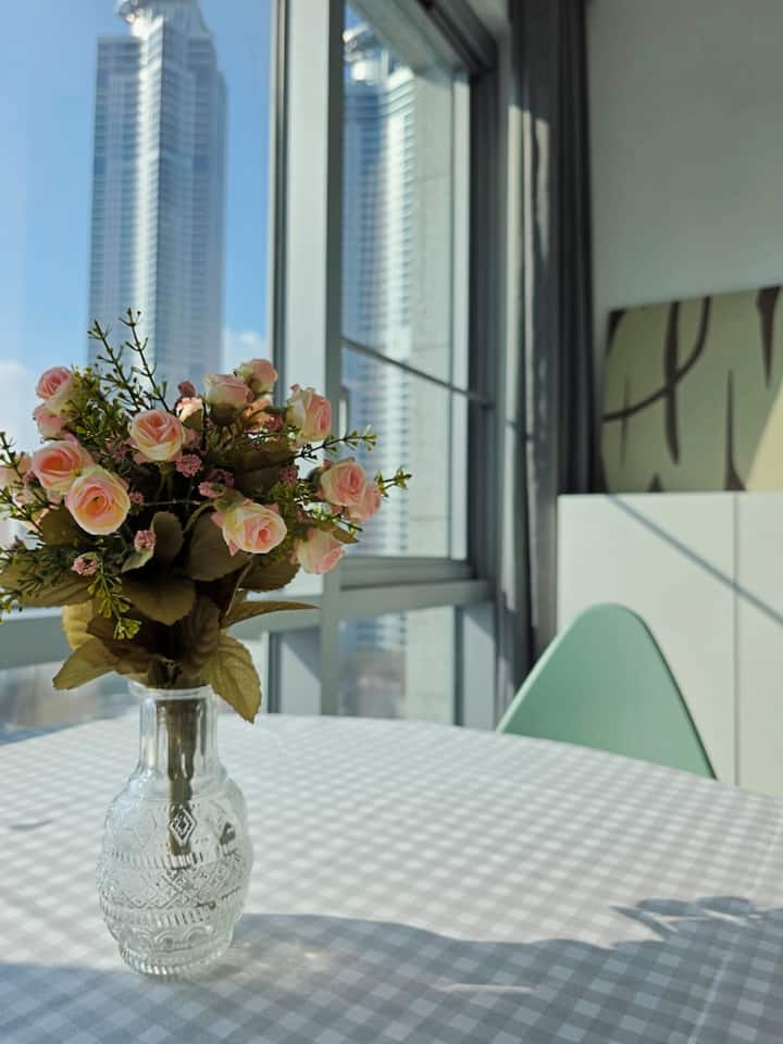 [동탄] 화이트 스테이 #햇살뷰/무료주차/장박할인/최대3인/타임테라스옆/힐링숙소 - Osan-si