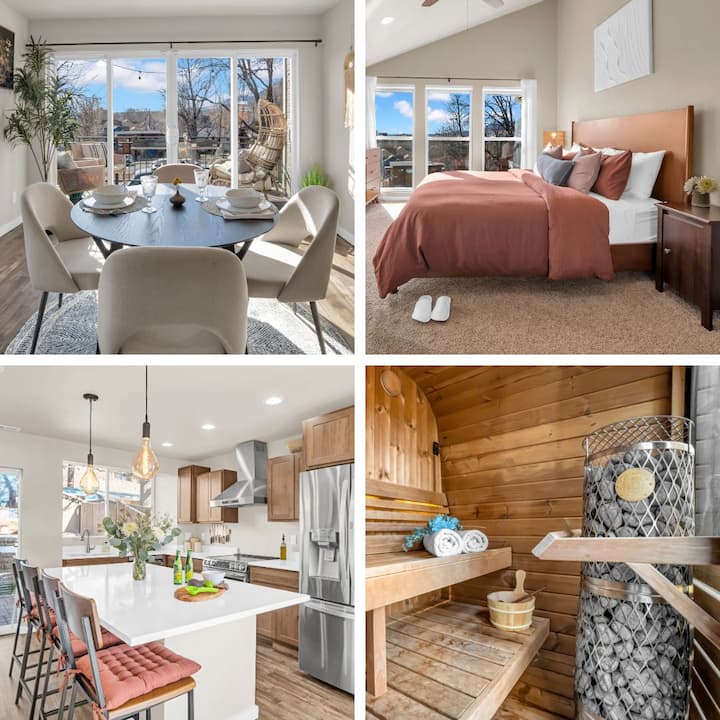 * New*central 2br/2.5ba W/ Sauna, Walk To Pearl St - Boulder, CO