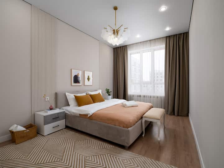 2 Br Apartment In The Centre. Shopping Mall Nearby - Kazakhstan