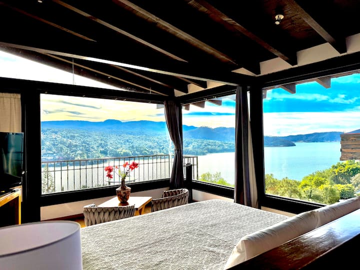 Habitación Lujo Vista A Lago Alberca Jacuzzi 36 - Valle de Bravo