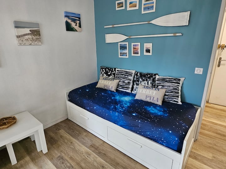 Arcachon, Plage Centrale Jetée Thiers - Bassin d'Arcachon