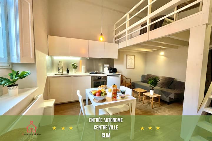 * Loft Languedoc * Mezzanine - Carmes - Wi-fi - Toulouse
