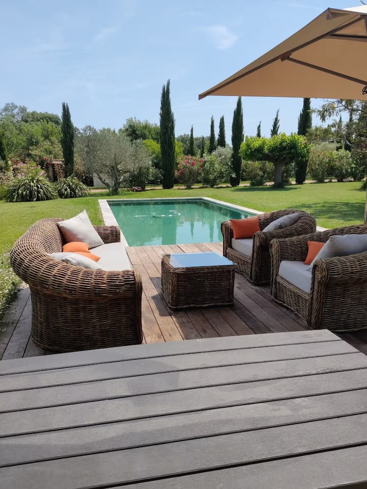 Maison De Charme Avec Piscine Au Cœur Des Alpilles - Maussane-les-Alpilles
