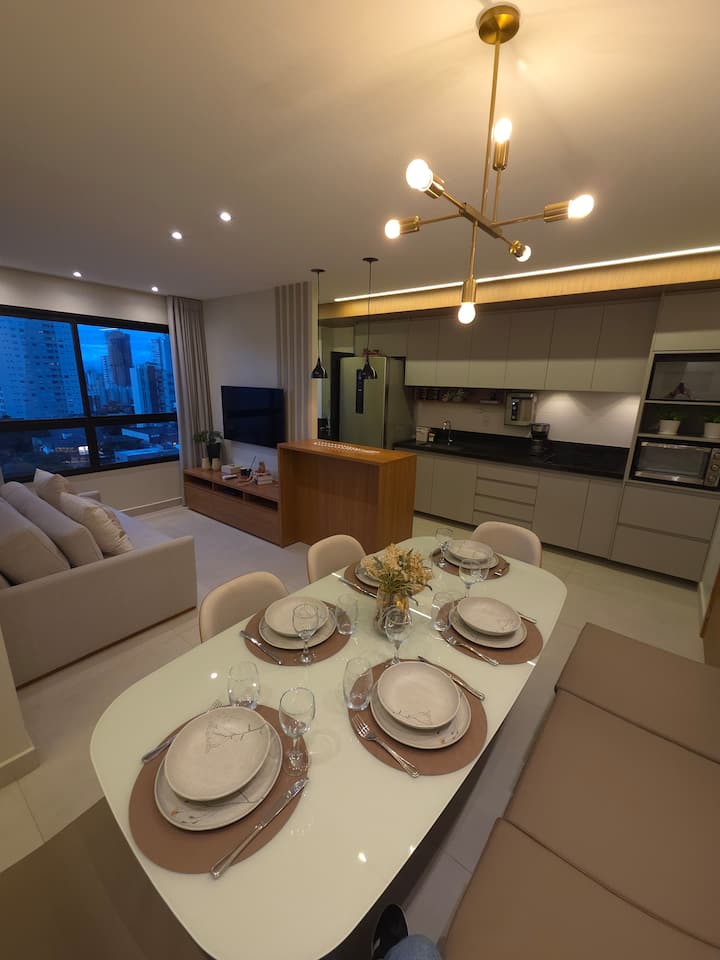 Apê 2q! Luxo E Praticidade No Bueno Perto De Tudo - Goiânia