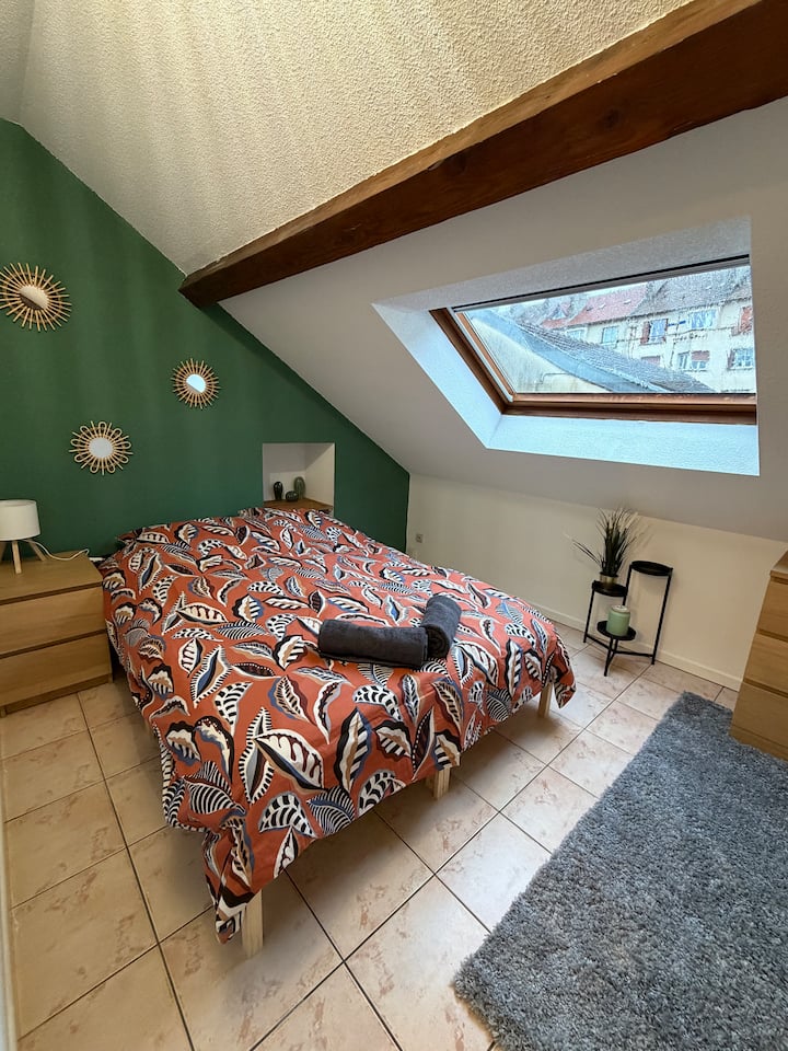 Dijon Centre Appartement Cosy - Parking Privatif - Dijon