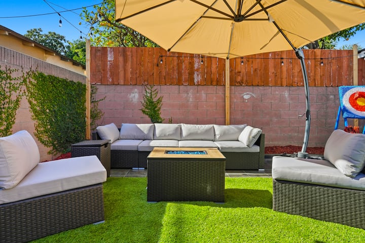 Family Retreat - Firepit|games|full House|parking - Long Beach, CA