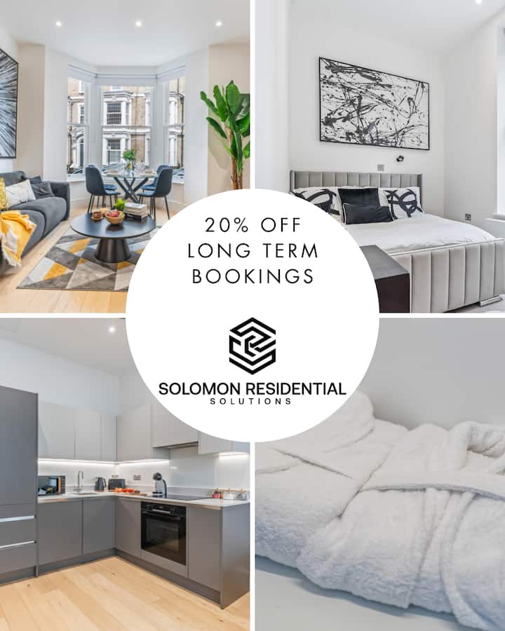 Bright 2bed Flat| 1 Min To West Kensington Station - Chelsea