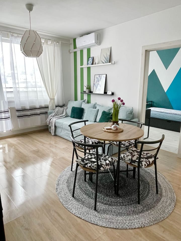 Sunny View 2br Apartment+terrace -Vivo&amethyst - Cluj-Napoca