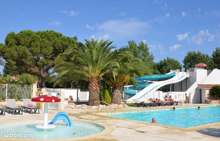 Mobil-home 4/6 Pers - Camping 4 éToiles Piscine - Le Muy