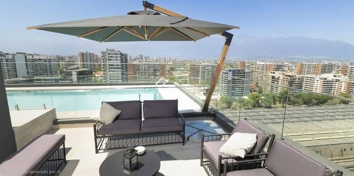 Estadio & Metro: Nuevo C/aire Ac. Y Parking Gratis - Santiago