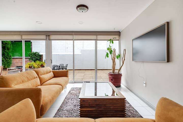 Casa Virginia Con Jardin En El Corazon De Cdmx - Mexiko-Stadt