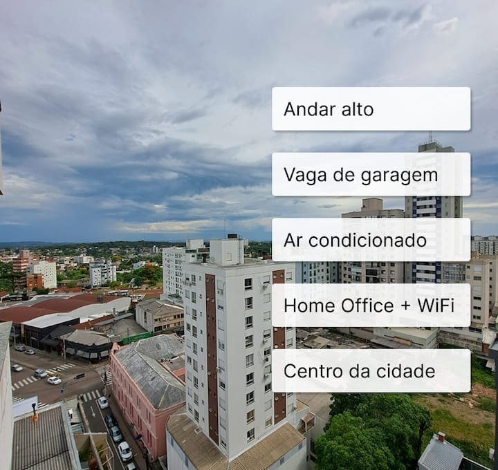 Apto Central, Andar Alto, Garagem E Home Office - Passo Fundo