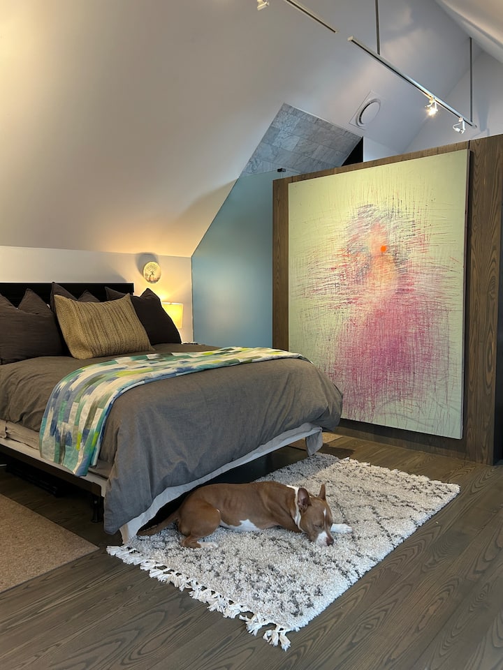 Art-filled Guesthouse Gem - 덴버