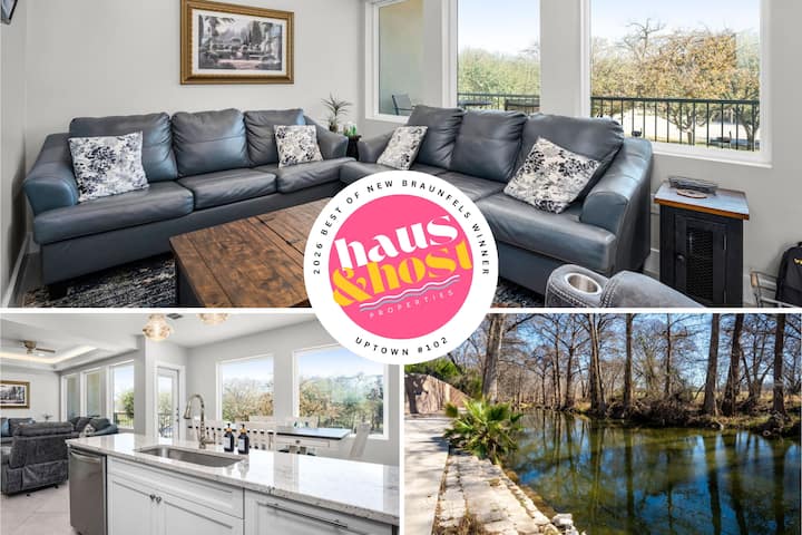 Uptown Riverfront Property | Guadalupe Condo #102 - New Braunfels, TX