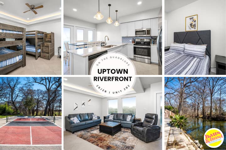 Uptown Riverfront 2b Condo On The Guadalupe #202 - New Braunfels, TX
