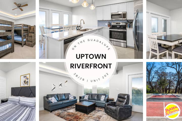 Uptown Riverfront 2b Condo On The Guadalupe #202 - New Braunfels