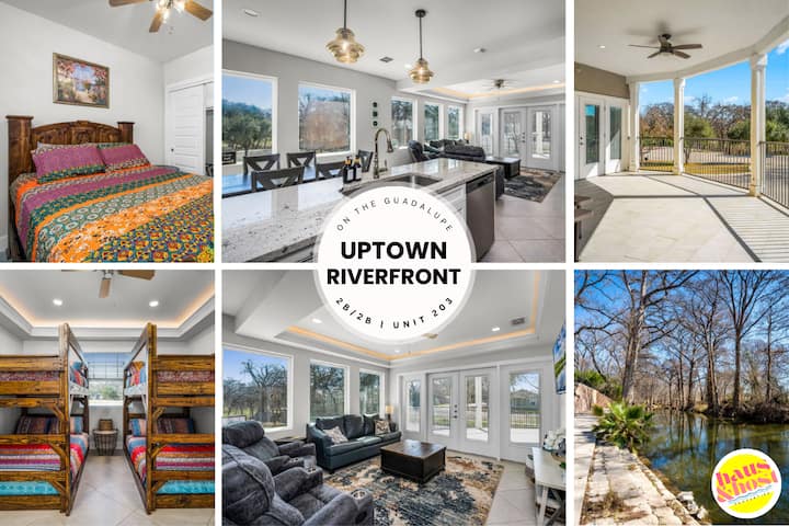 Uptown Riverfront 2b Condo On The Guadalupe #203 - New Braunfels, TX