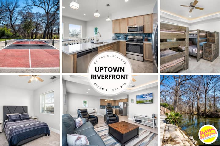 Uptown Riverfront 2b Condo On The Guadalupe #301 - New Braunfels, TX