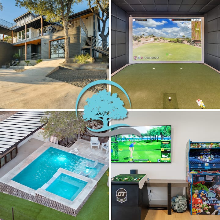 Lakeland: Pool, Hot Tub, Golf Simulator, & Arcades - United States