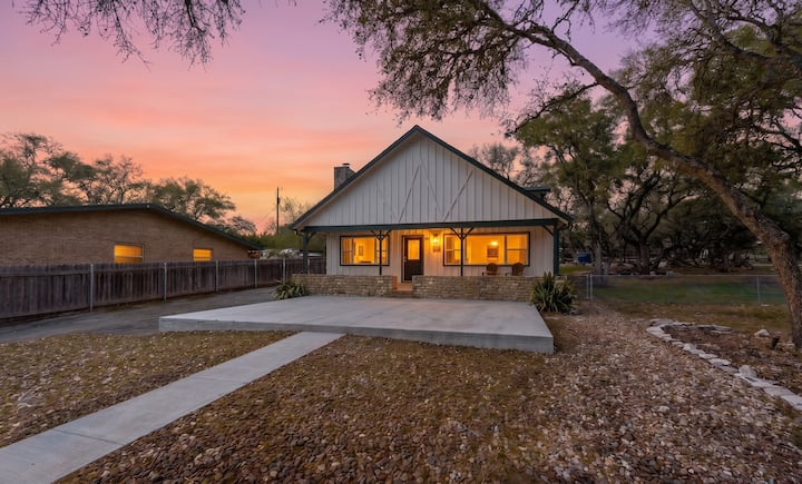 4br | Patio | Firepit | Washer/dryer - Canyon Lake, TX