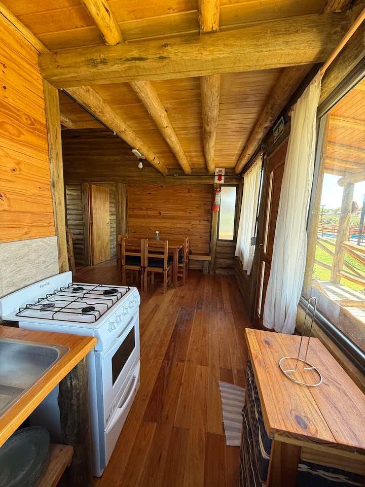 Family Log Cabin In Córdoba Hills With Pool - Alta Gracia